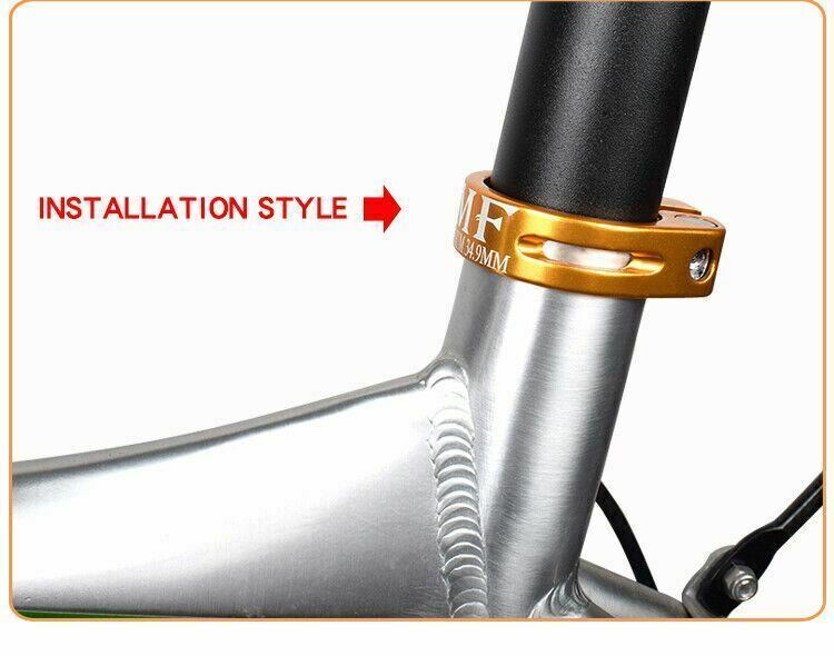 Seatpost Clamp 31.8mm 34.9mm Big Size Fixed Type Seat Post Collar | eBay