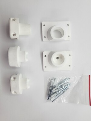 Shower screen pivot set kit - top and bottom pivot set - Showerama | eBay