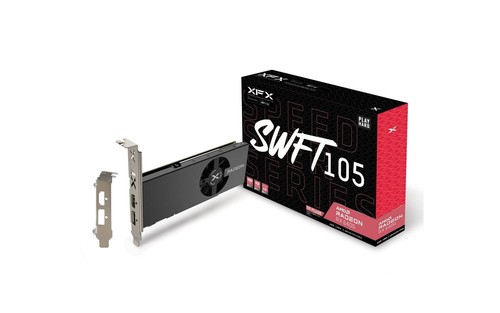 XFX Speedster SWFT105 Radeon RX 6400 Gaming Graphics Card with 4GB ...