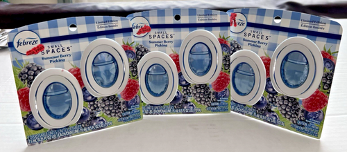Febreze Lot Small Spaces Berry Patch White Air Freshener Spring Scent ...