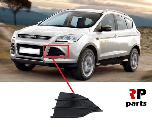 FOR FORD KUGA 2013 - 2016 NEW FRONT BUMPER LOWER LEFT GRILL BLACK ...