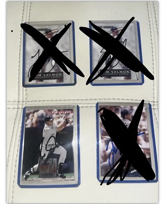 Tim Salmon autographed Card Anaheim Angels Signature. | eBay