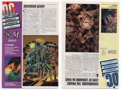 DC Direct Currents #88 (NM- 9.2) Sovereign Seven Flip Cover Vertigo ...