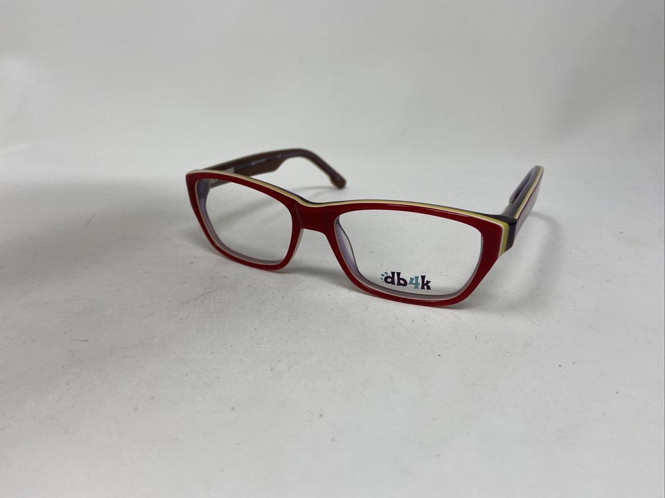 DB4K KIDS EYEGLASSES FRAME BFF C1 47/15/125 RED FLEX HINGE /Z67 | eBay