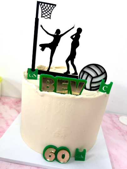 Personalised Netball Cake Topper | eBay UK