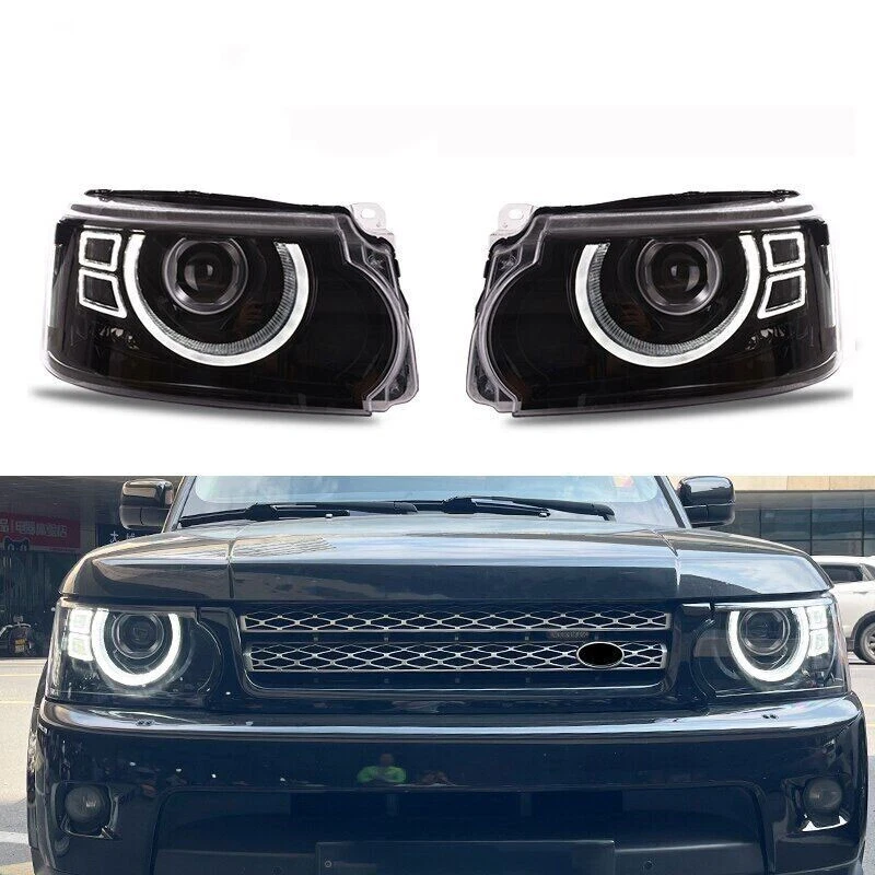 Range Rover Sport 2010-2013 pair of LED headlights assembly | eBay