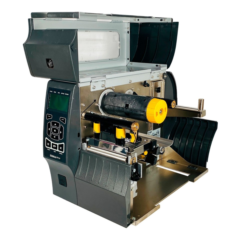 Zebra ZT410 Thermal Transfer Label Printer BT Ethernet USB 300 dpi 1 YR ...