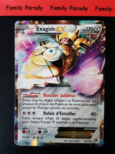 Exagide EX 65/119 XY Vigueur Spectrale Carte Pokemon Ultra Rare ...