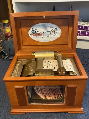 Mr Christmas "Music in Motion" MUSIC BOX - FOR PARTS OR REPAIR Needs ...