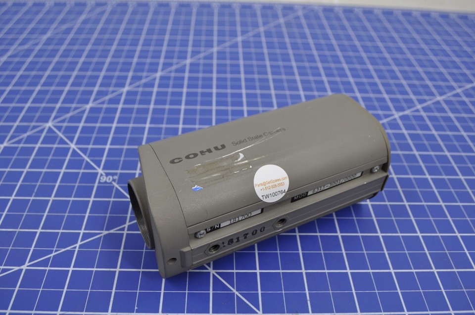 6315-3001/0000 REFURBISHED COHU SOLID STATE CCD CAMERA WITH EXCHANGE ...