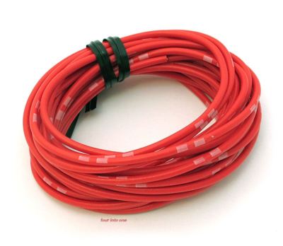 OEM Colored Electrical Wire 18 Gauge - 13' Roll - Red | eBay