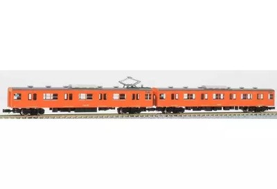 GREENMAX N Gauge JR 103 Kansai MoHa103/102 Orange 2-Car Painted Kit ...