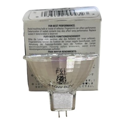 GE FXL 410w 82v GY5.3 21613 93526 Projector Bulb Lamp FXL | eBay UK