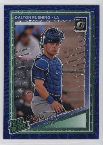 2025 Donruss Optic Rated Prospects Blue Velocity Prizm Dalton Rushing ...