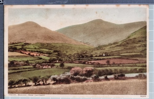 Vecchia Cartolina Brecon Beacons Da Cantreff | eBay