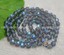 Natural 8mm Gray Gleamy Rainbow Moonstone Round Gems Beads Necklaces 16 ...