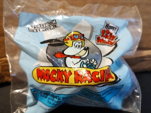 Vintage Wendys Kids Meal Toy 1999 Dexters Labratory Wacky Racer Blue ...