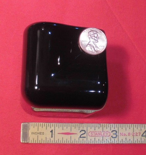 1 pc. Gloss Black: V Cap Corner Ceramic Trim Tile: Counter Top Edging ...