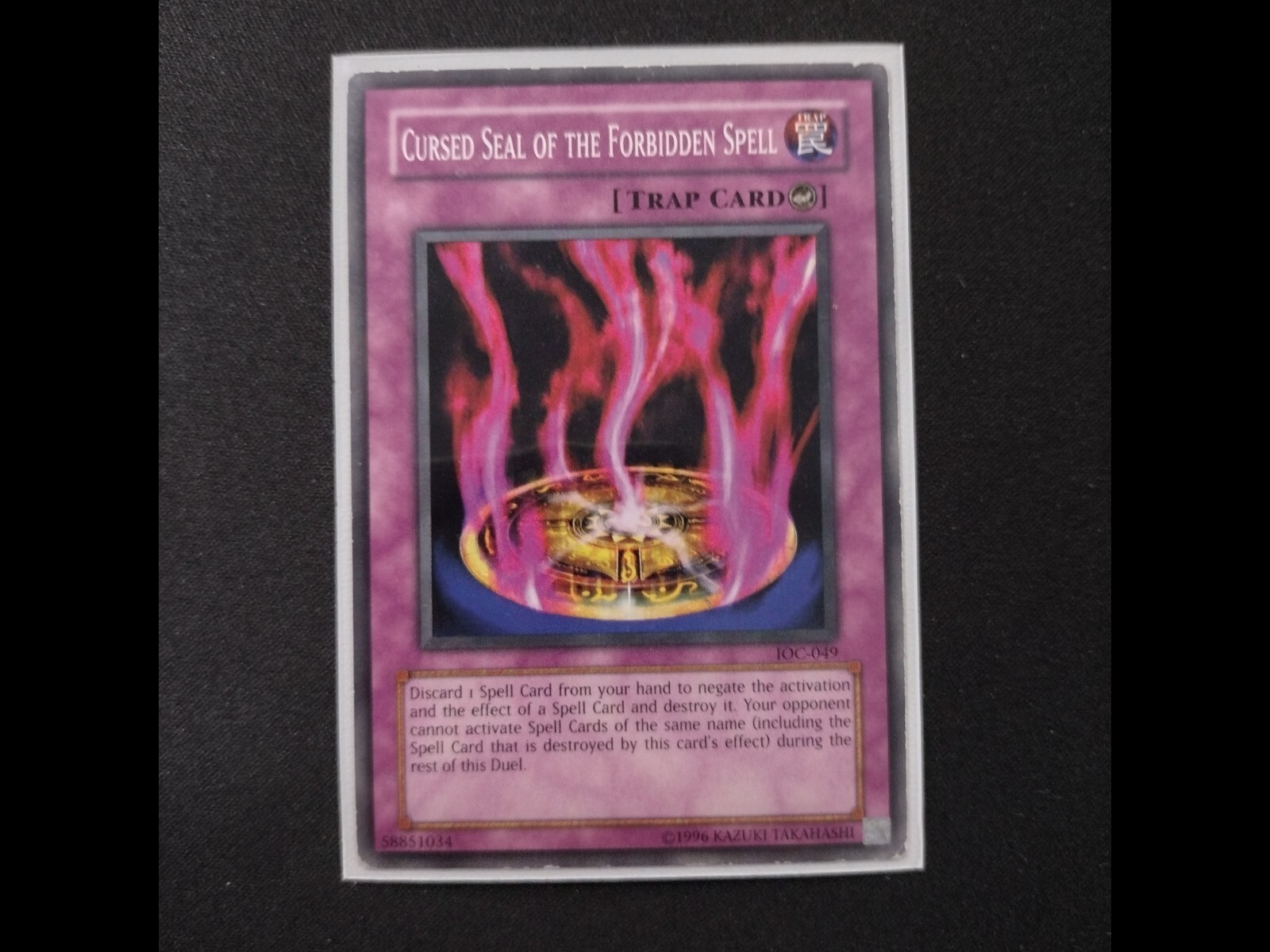 Cursed Seal of the Forbidden Spell IOC-EN049 Invasion of Chaos (25th ...