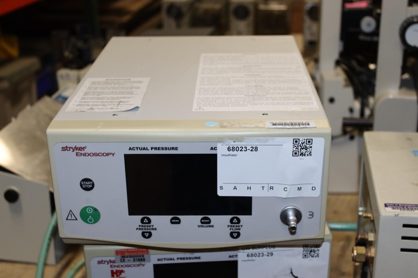 Stryker 40L Insufflator Surgical Endoscopy High Flow arthroscopy | eBay