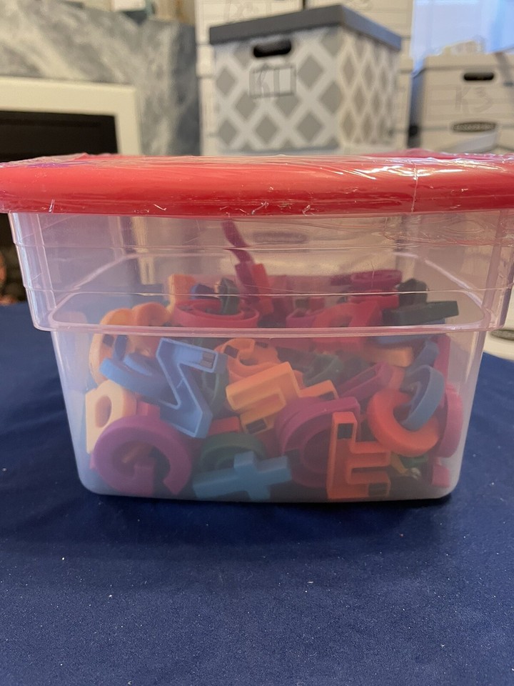 Alpha Magnets - 126 Magnetic Numbers & Letters Carrying Case Included ...