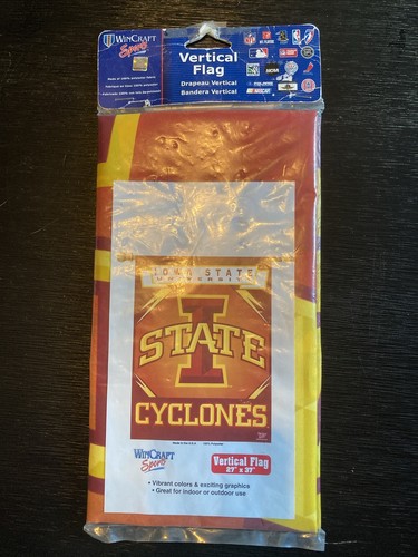 Iowa State University Cyclones Wincraft Vibrant 27"x37" Vertical Flag ...