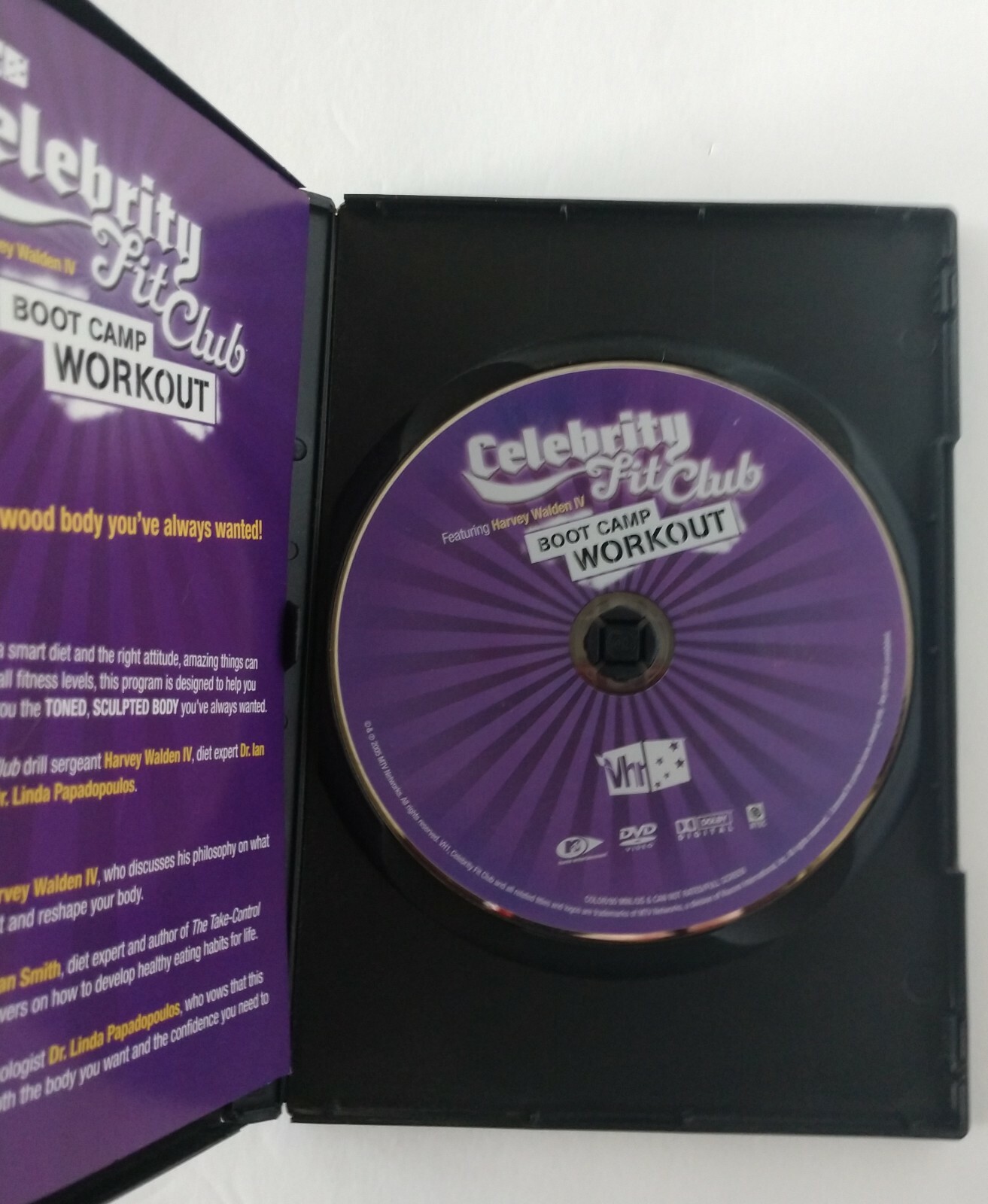 CELEBRITY FIT CLUB-BOOT CAMP WORKOUT-VH1- DVD Pre-Owned 2005 VGC Tested ...
