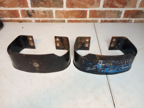 76 - 86 Jeep CJ CJ5 CJ7 CJ8 OEM Black Factory Rear Bumperettes Bumper ...