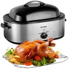 Roaster Oven 22 Quart Electric, Turkey Roaster with Self-Basting Lid ...
