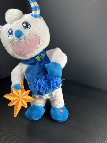 Gemmy Animated Yeti 14" Plush Singing The Most Wonderful Time of the ...