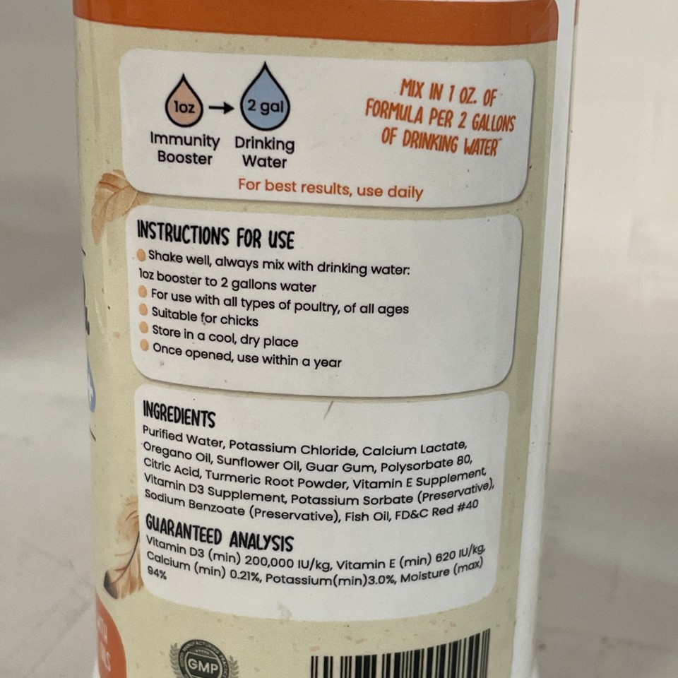 Roosty's Naturals Chicken Immunity & Digestion Booster Two Pack Exp6/28 ...