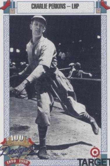 1990 Target Dodgers 100th Anniversary - Charlie Perkins #617 (RC) for ...