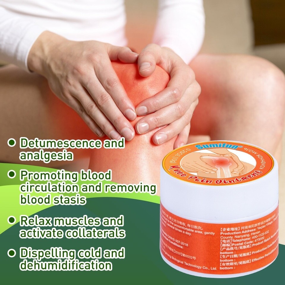 10g Knee Pain Relief Cream Meniscus Joint Sprain Analgesic Ointment ...