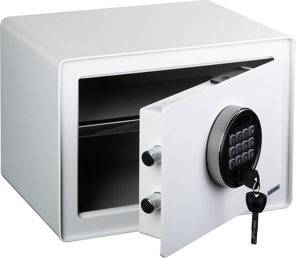Time Lock Safe Secure Metal Storage Box with Electronic Combination ...