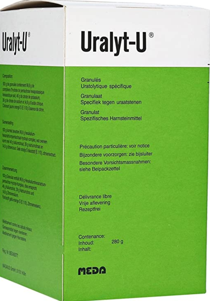 1 Box X URALYT-U GRANULES 280 GM MADAUS FOR RENAL STONEs ⭐FAST SHIPPING ...