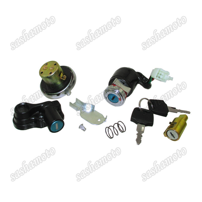 12v Key Switch Lock Tank Cap For Dax Skyteam 50cc 90cc 125cc ST50 ST125 ...