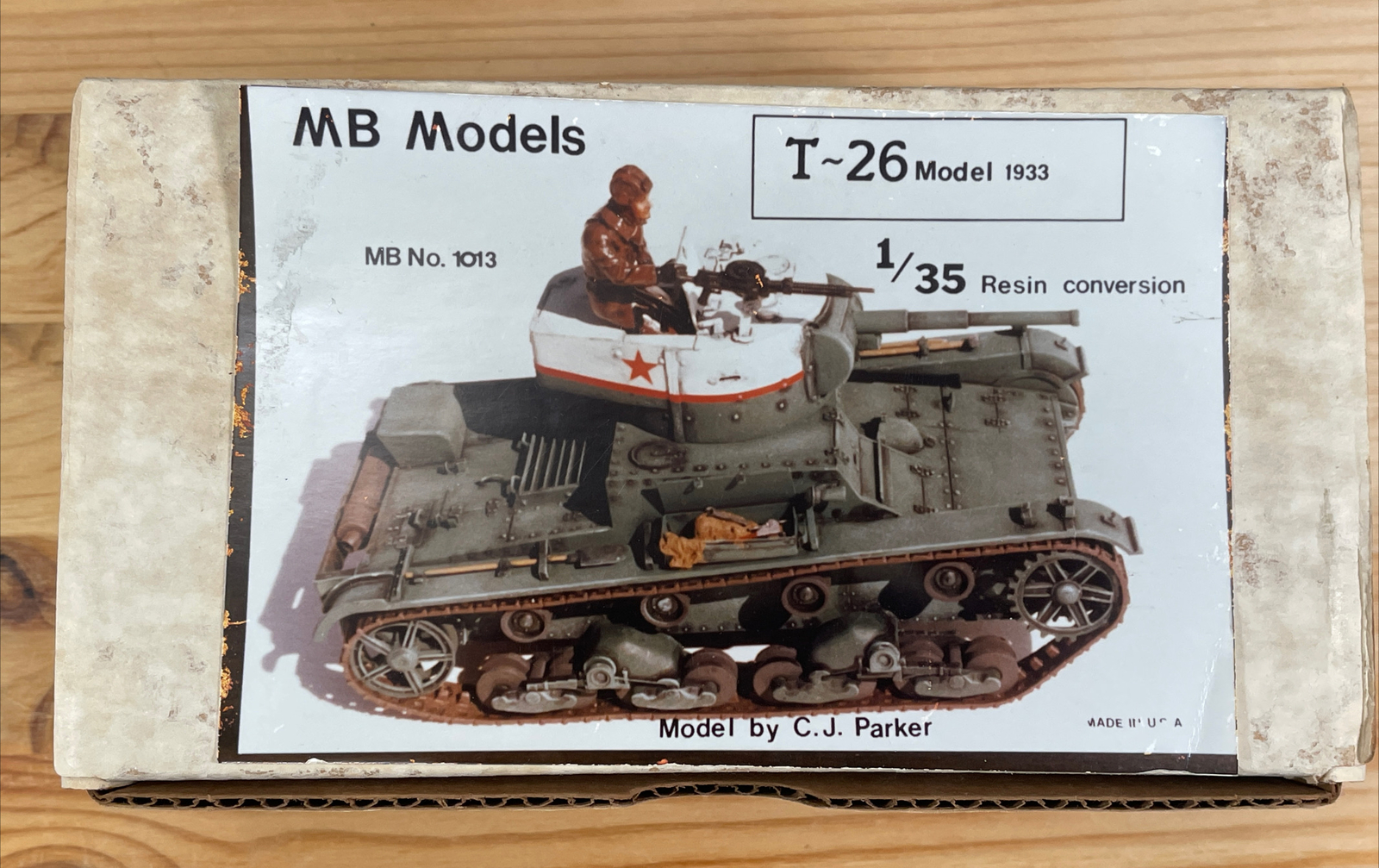 T-26 Model 1933 Conversion Kit - MB Models 1/35 Resin Conversion Set ...
