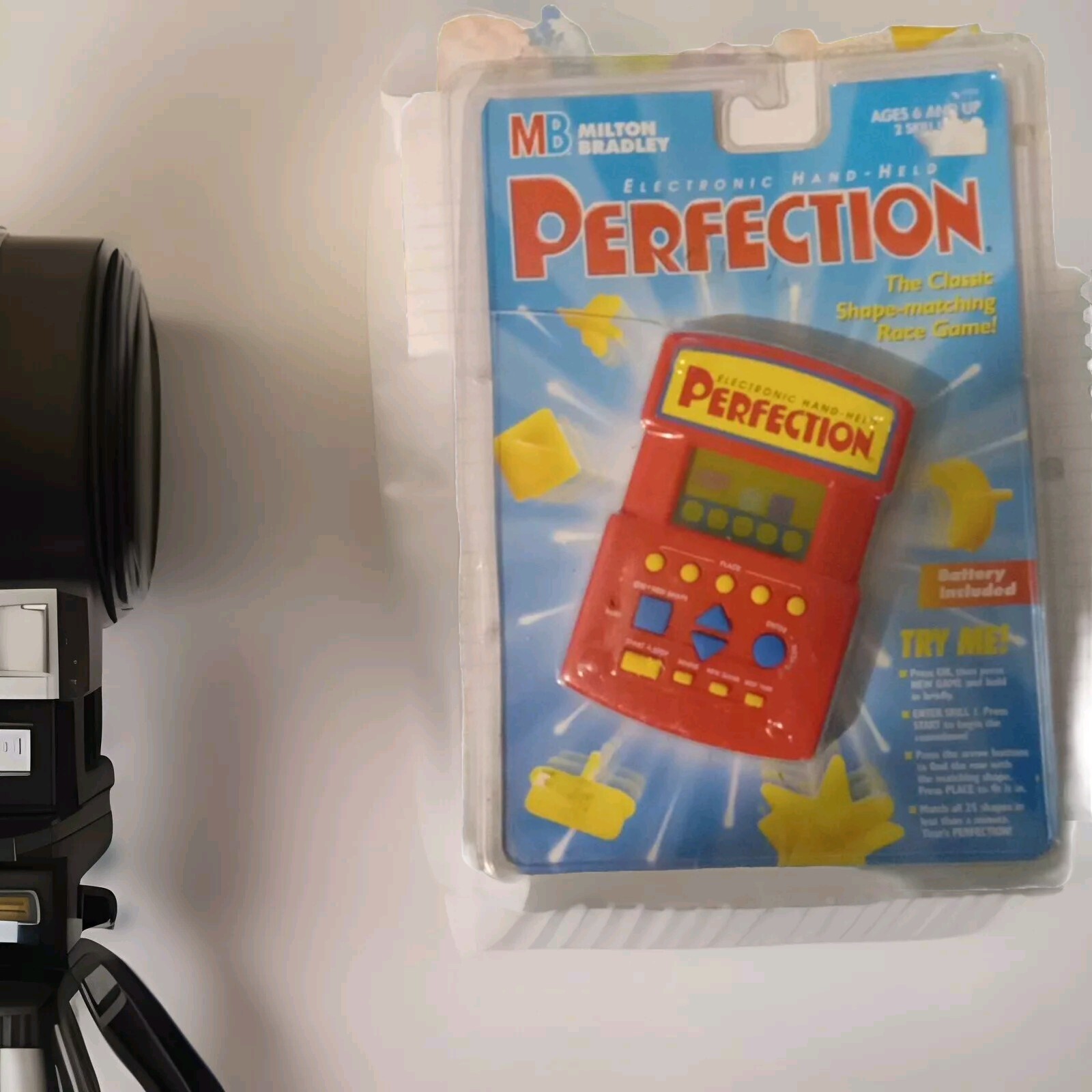 RARE Electronic Handheld Perfection Game 1996 Milton Bradley for sale ...