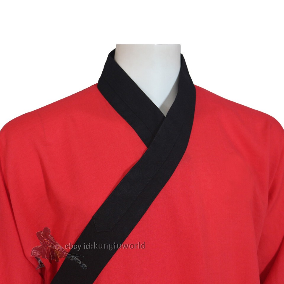 Custom Shaolin Monk Uniform Tai Chi Kung fu Suit Martial arts Robe and ...