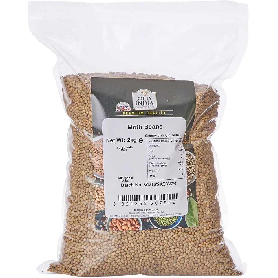 Moth Beans Dal Legume Matki 2kg Muth Whole Legumes Indian Dal Moong ...