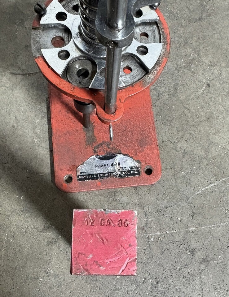 MEC #650 12 Ga Shotshell Progessive Press | eBay