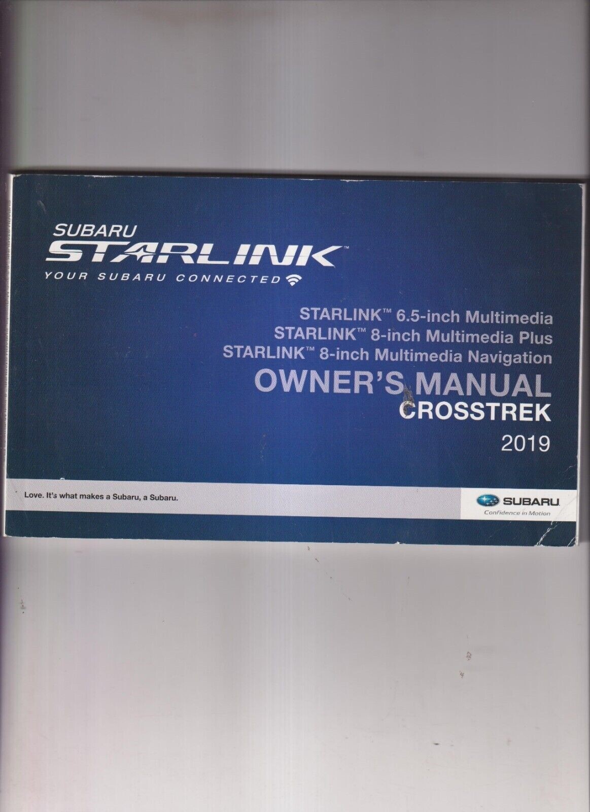 2019 Subaru Crosstrek Manual