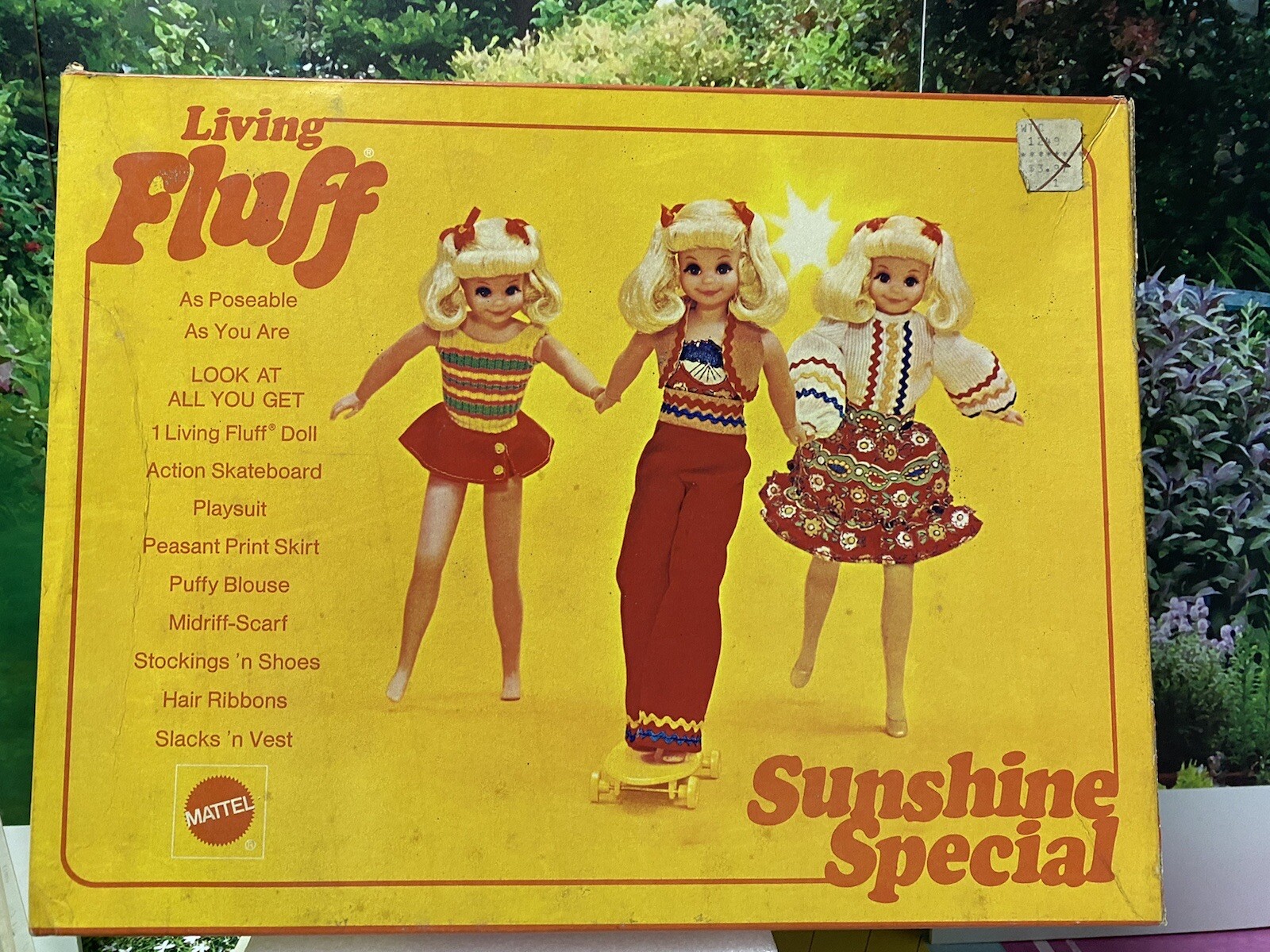 Vintage Barbie SKIPPER LIVING FLUFF SUNSHINE SPECIAL SEARS EXCLUSIVE ...