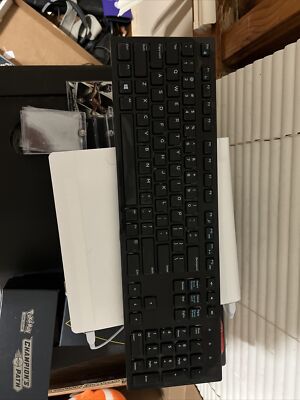 Dell Wireless Keyboard WK636p Blk no USB dongle | eBay