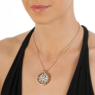 Emozioni Rose Gold Plated Sterling Silver Coin Keeper 33mm | eBay