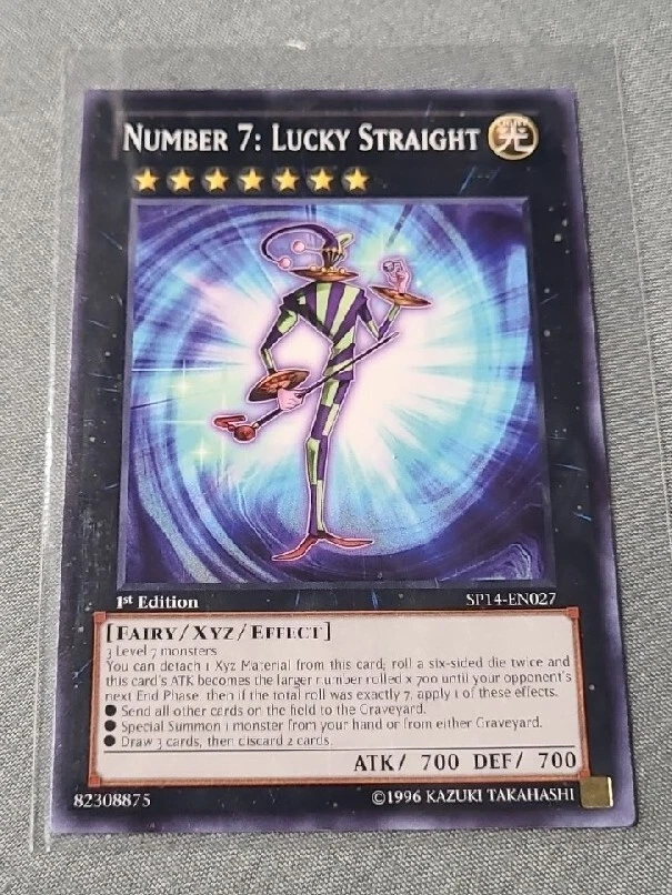 Number 7 Lucky Straight