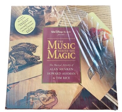 Disney's The Music Behind The Magic 4CD Set & Book New 1994 | eBay