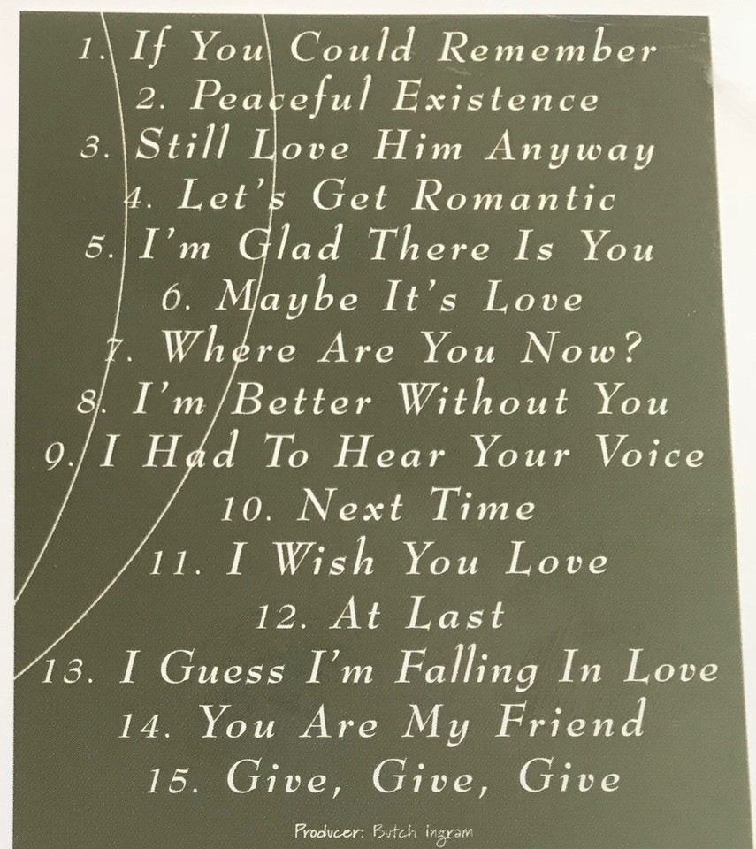 CORETTA DAVIS Peaceful Existence LN CD | eBay