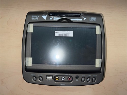 New GM Invision DVD Headrest Monitor B Factory OEM 620007 Passenger ...