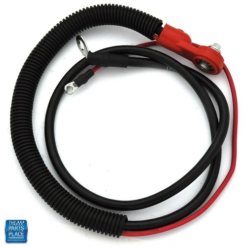 1978-1980 Firebird Trans Am D Battery Cable Positive 301 CI 400 CI Side ...